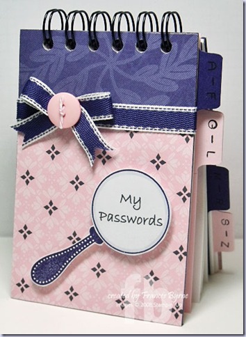 StampOwl's Studio: Password Book!